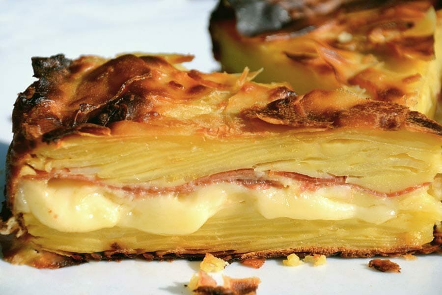 Gâteau invisible raclette au Thermomix - Cookomix