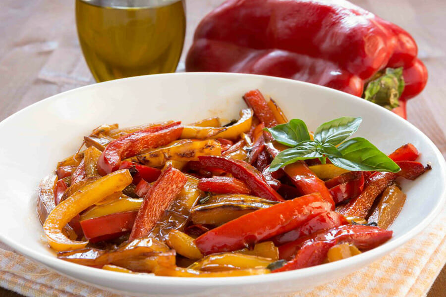 Poivrons à l'aigre-douce au Thermomix - Cookomix