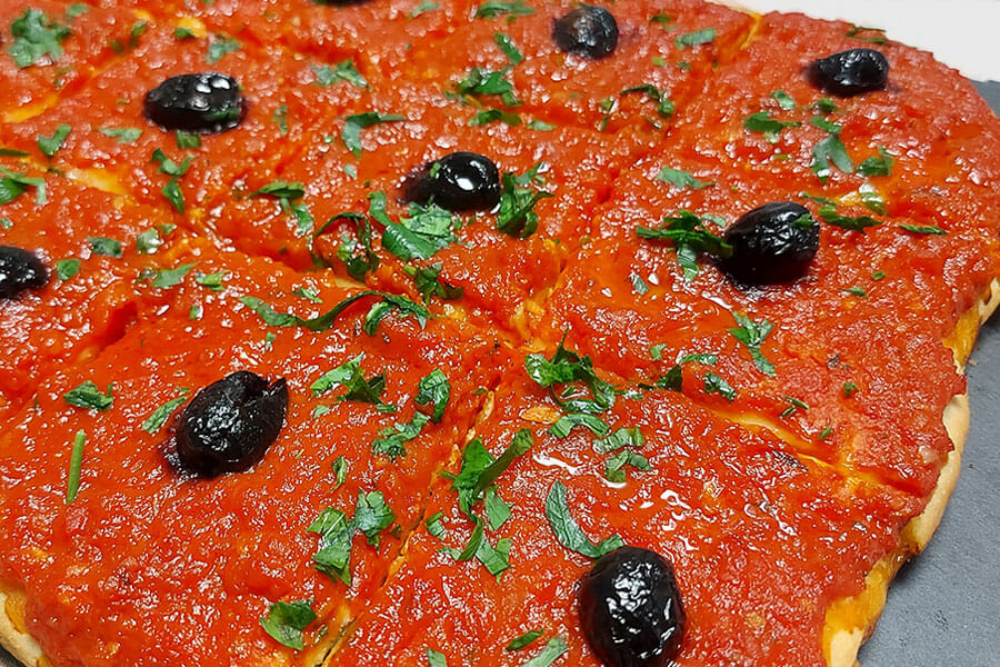 Pizza algérienne au Thermomix - Cookomix