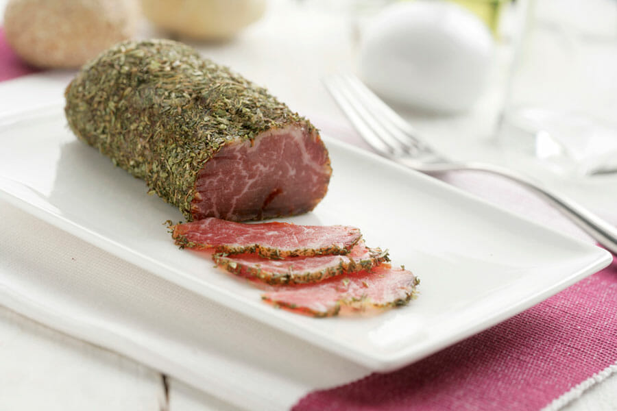 Filet mignon séché aux herbes au Thermomix - Cookomix