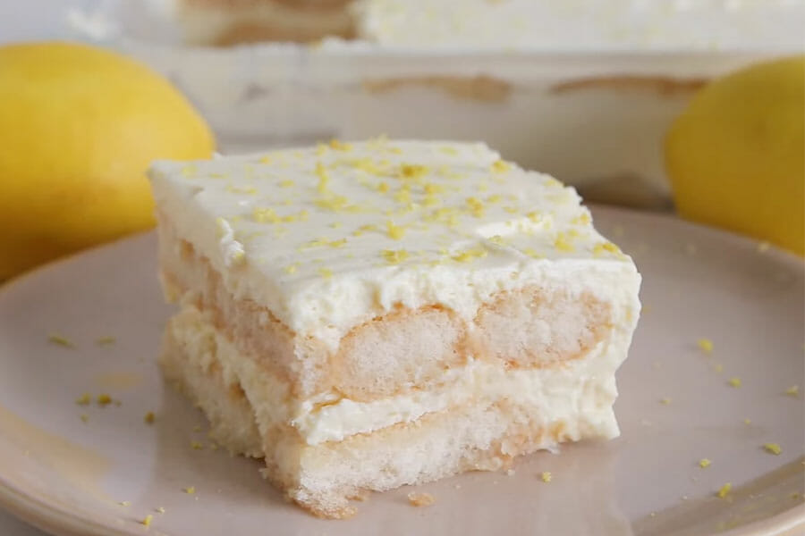 Tiramisu au citron au Thermomix - Cookomix