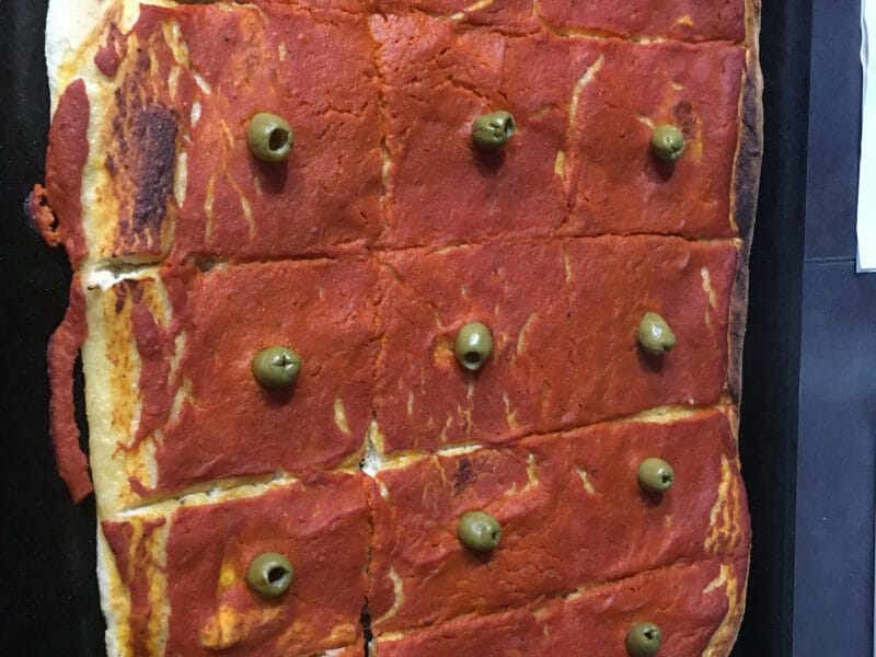 Pizza algérienne au Thermomix - Cookomix