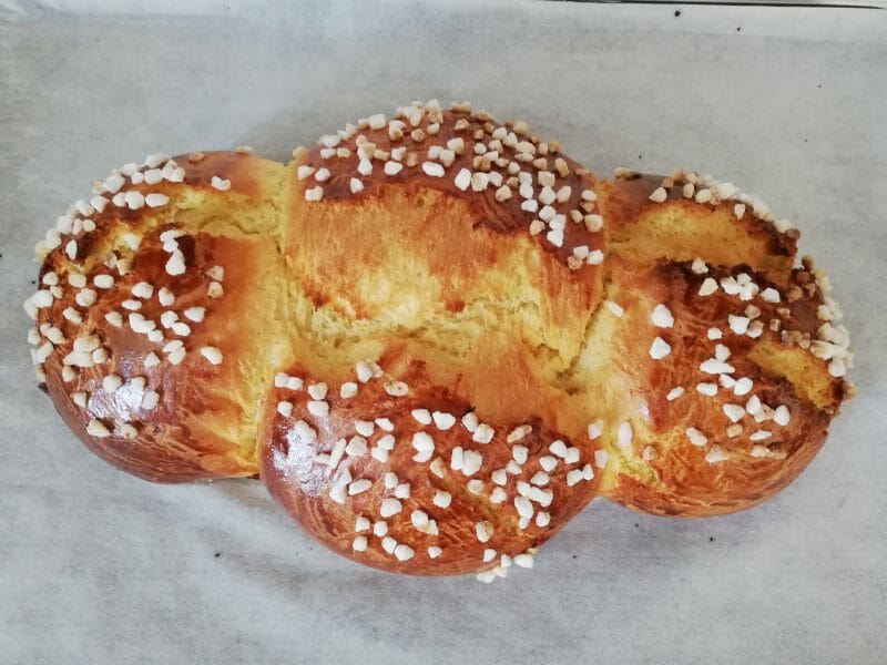 Cougnou (coquille de Noël) au Thermomix - Cookomix