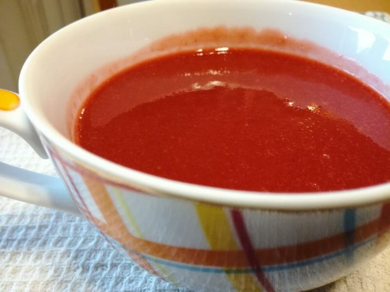 Coulis de framboises au Thermomix - Cookomix