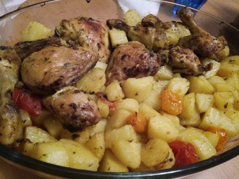 Poulet rôti à la Marocaine au Thermomix - Cookomix