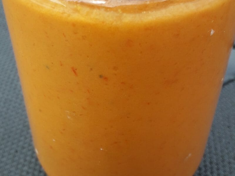 Coulis de poivrons rouges au Thermomix - Cookomix