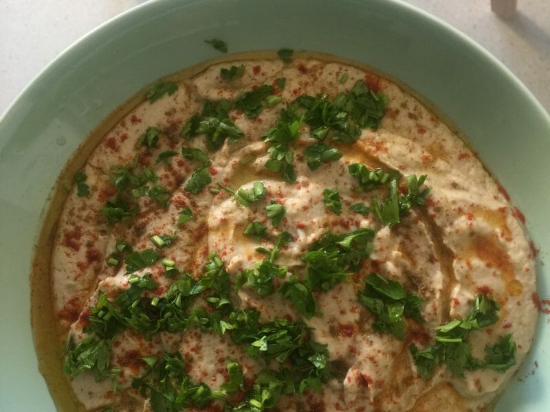 Moutabal - Caviar d'aubergine libanais au Thermomix - Cookomix