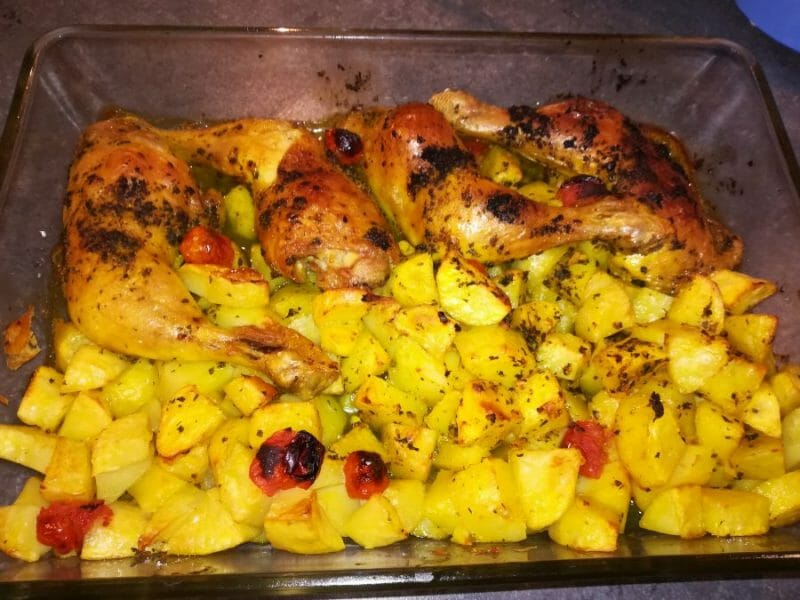 Poulet rôti à la Marocaine au Thermomix - Cookomix