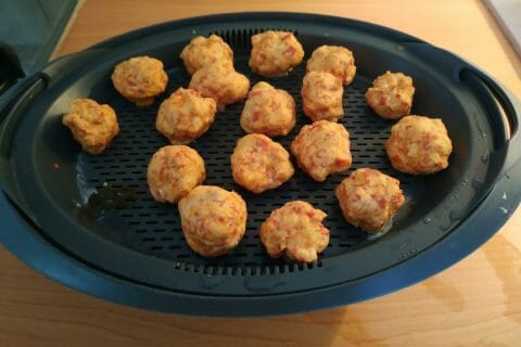 Boulettes de poulet au chorizo au Thermomix - Cookomix