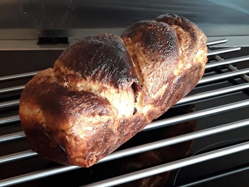 Cozonac - Brioche roumaine aux noix et chocolat au Thermomix - Cookomix