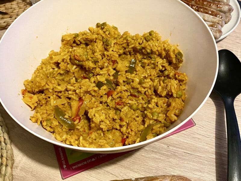 Riz façon djuvec au Thermomix - Cookomix