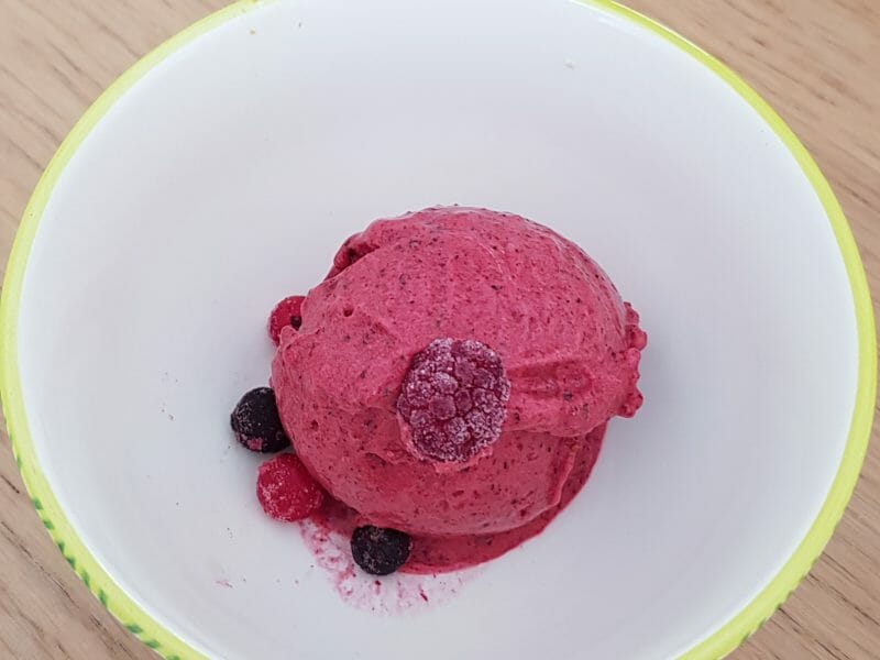 Sorbet aux fruits rouges au Thermomix - Cookomix