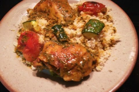 Poulet rôti à la Marocaine au Thermomix - Cookomix