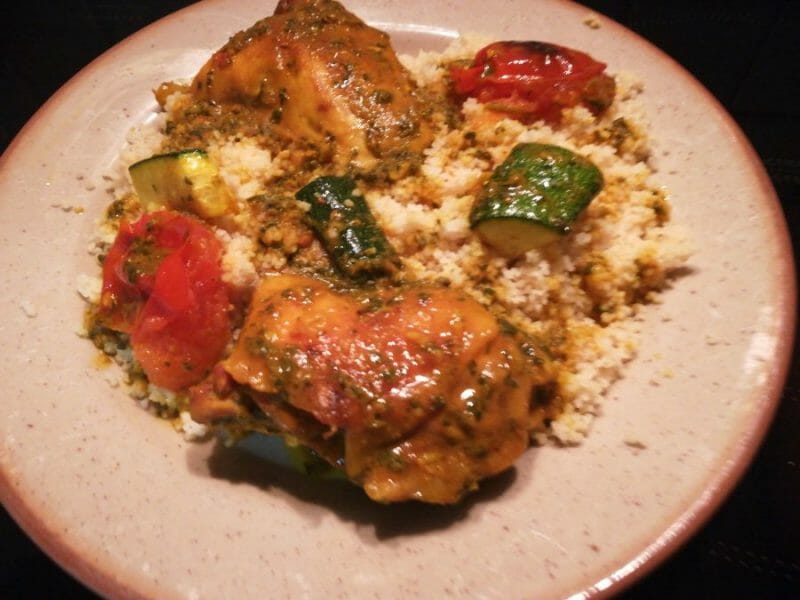 Poulet rôti à la Marocaine - Cookomix