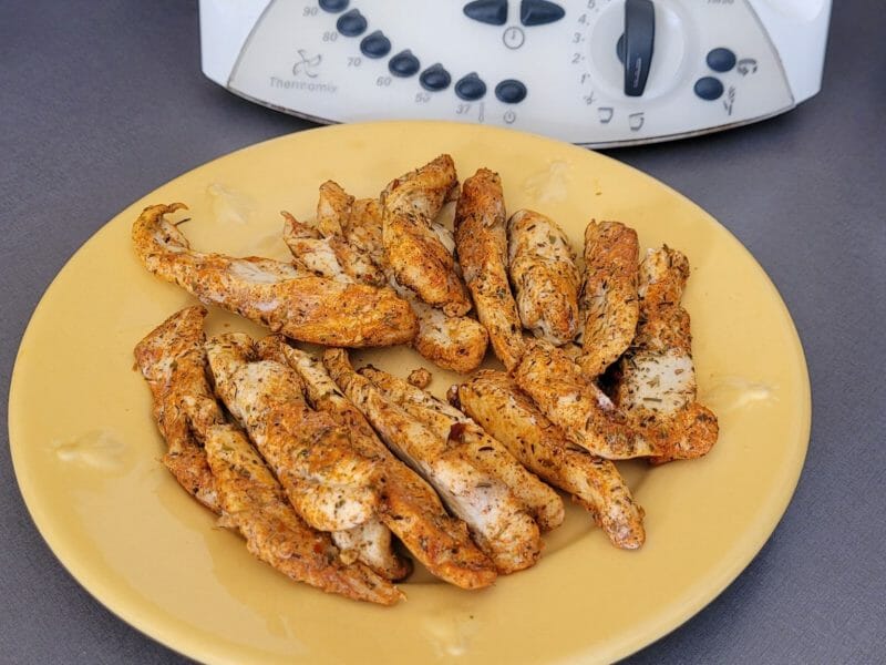 Poulet vapeur au paprika au Thermomix - Cookomix