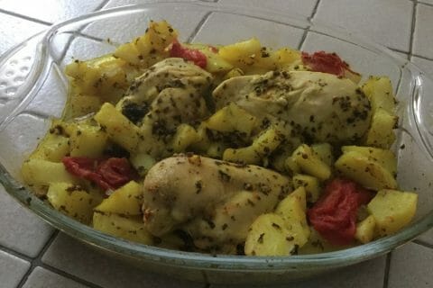 Poulet rôti à la Marocaine au Thermomix - Cookomix