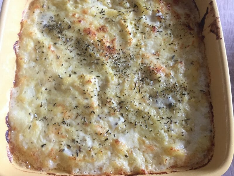 Gratin de pâtisson au Thermomix - Cookomix