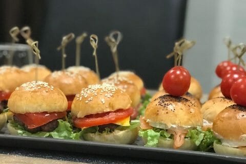 Mini burgers au Thermomix - Cookomix