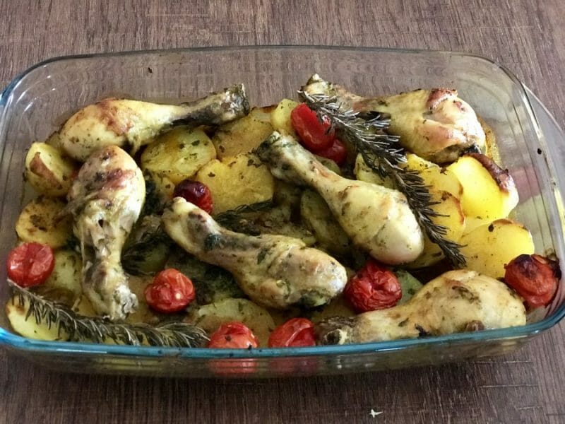 Poulet rôti à la Marocaine au Thermomix - Cookomix