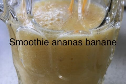 Smoothie ananas banane au Thermomix - Cookomix