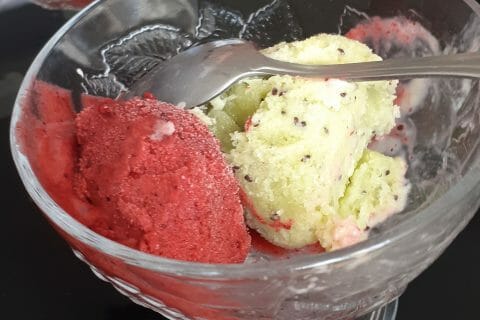 Sorbet aux fruits rouges au Thermomix - Cookomix