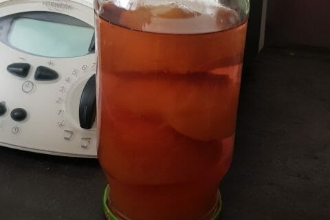 Pêches au varoma au Thermomix - Cookomix