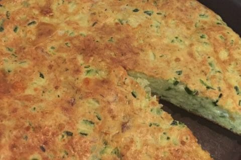 Zucchini slice - Pain de courgettes australien au Thermomix - Cookomix