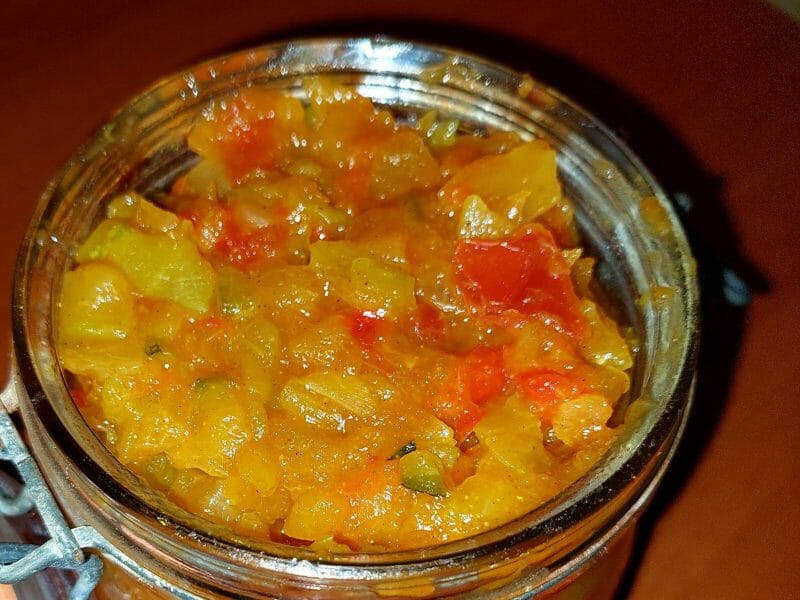 Chutney de courgettes au Thermomix - Cookomix