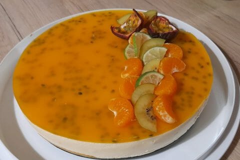 Bavarois aux fruits de la passion au Thermomix - Cookomix