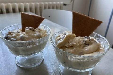 Glace rhum raisins au Thermomix - Cookomix