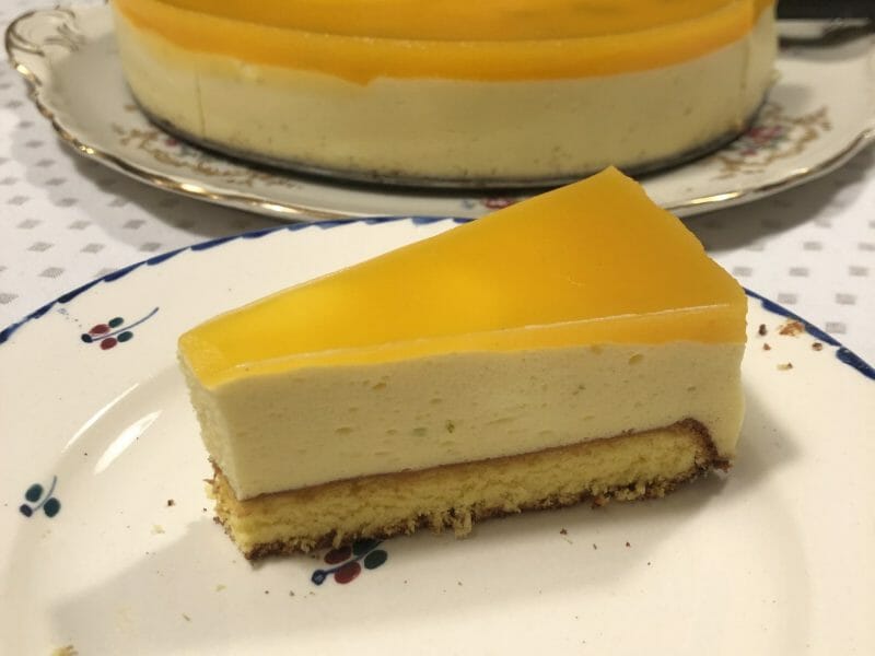 Bavarois aux fruits de la passion au Thermomix - Cookomix