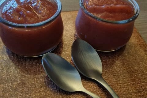 Compote pommes fraises au Thermomix - Cookomix