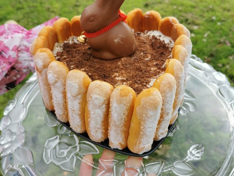 Charlotte poire chocolat au Thermomix - Cookomix