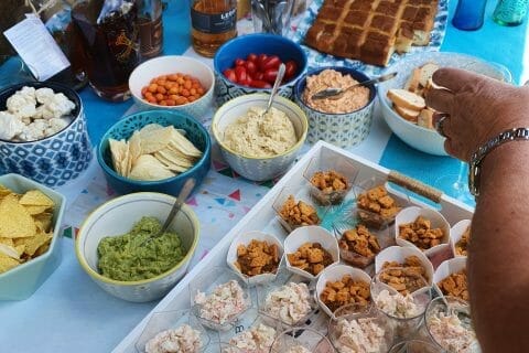 Verrines au saumon et pommes granny au Thermomix - Cookomix