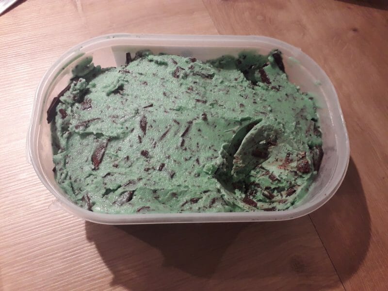 Glace menthe-chocolat au Thermomix - Cookomix
