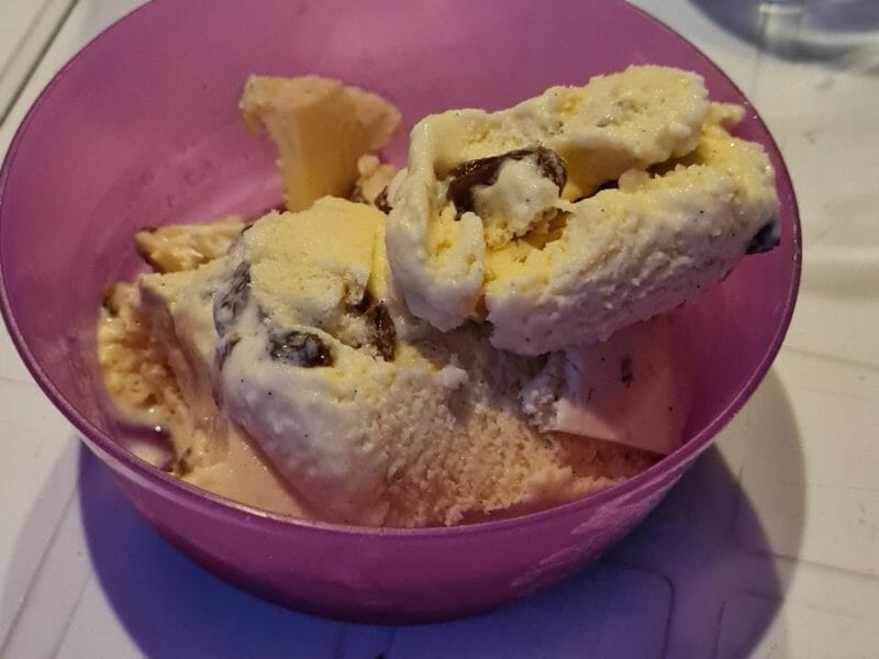 Glace rhum raisins au Thermomix - Cookomix