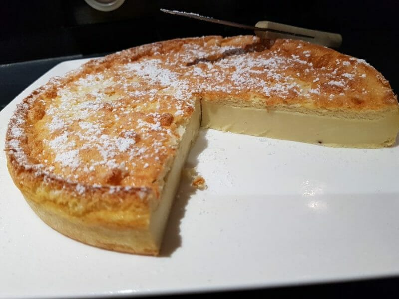 Gâteau magique à la vanille au Thermomix - Cookomix