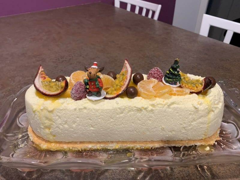 Bavarois aux fruits de la passion au Thermomix - Cookomix