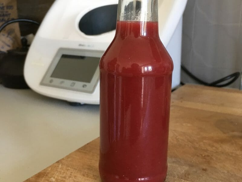 Coulis de framboises au Thermomix - Cookomix