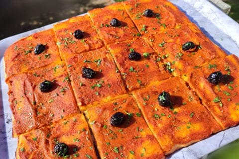 Pizza algérienne au Thermomix - Cookomix