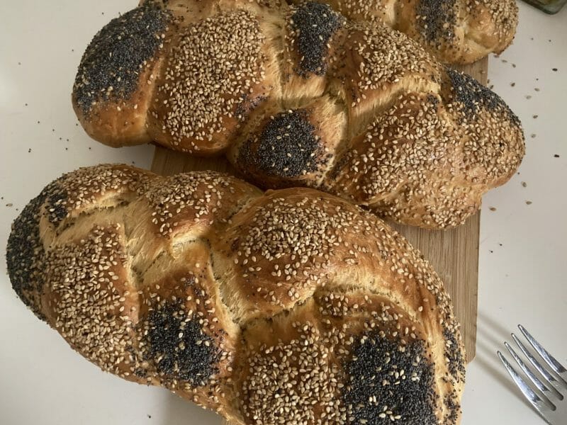 Hallah - Pain brioché juif au Thermomix - Cookomix